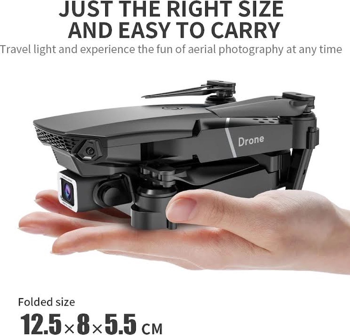 E88 mini drone - Drone met camera en opbergtas | bol.com