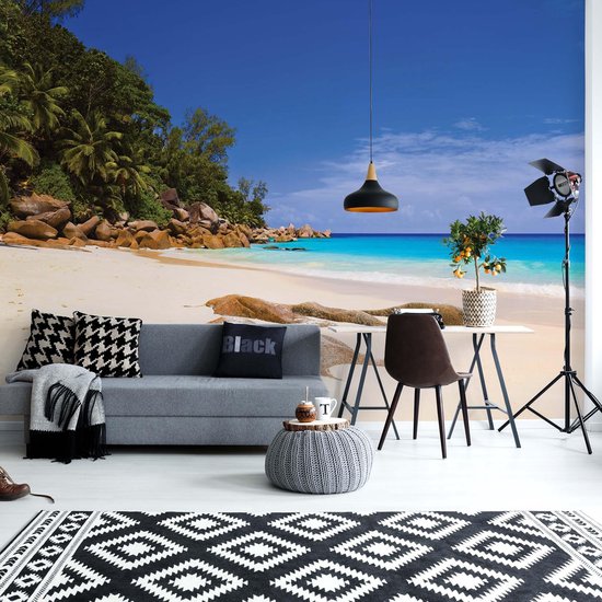 Fotobehang - Vlies Behang - Strand en Zee - 254 x 184 cm | bol.com