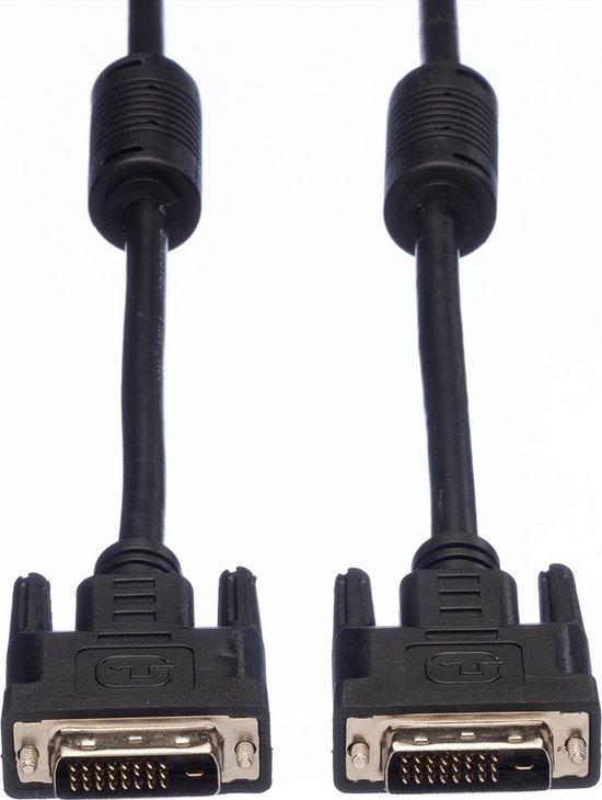 VALUE DVI monitor kabel, DVI M-M, (24+1) dual link, 1 m | bol