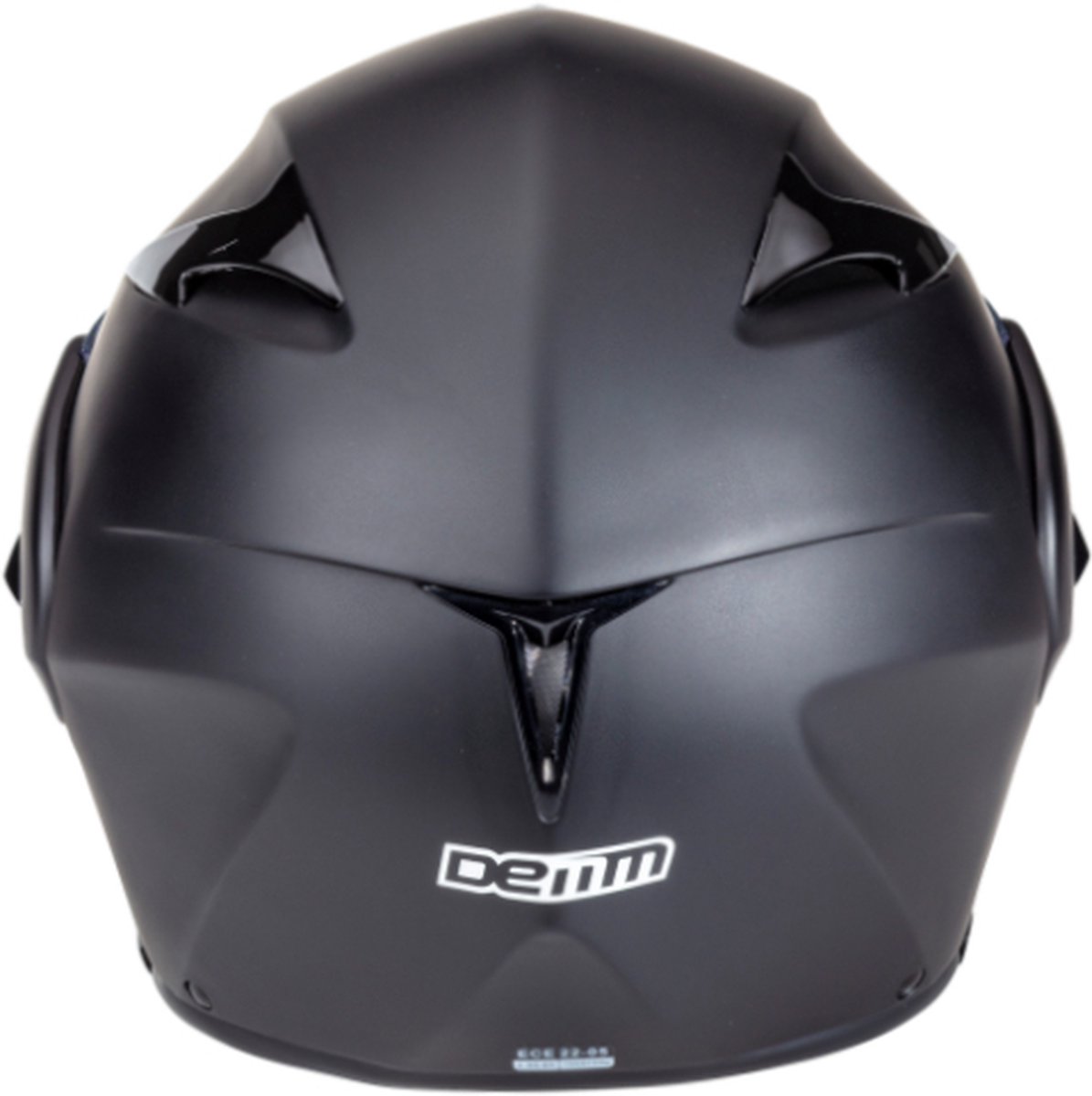 DEMM FL One Systeemhelm - Mat Zwart. Zonnevizier & Snelsluiting ...