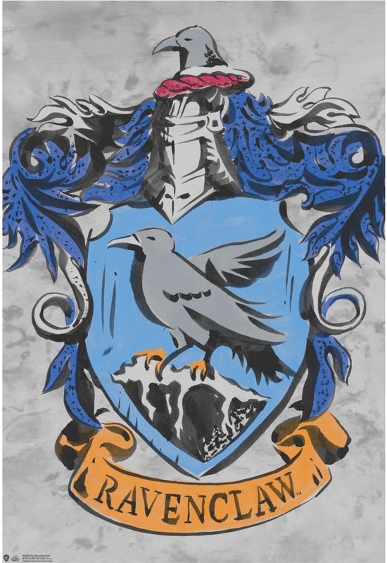 Harry Potter Poster -L- Ravenclaw Poster 3 Multicolours | bol