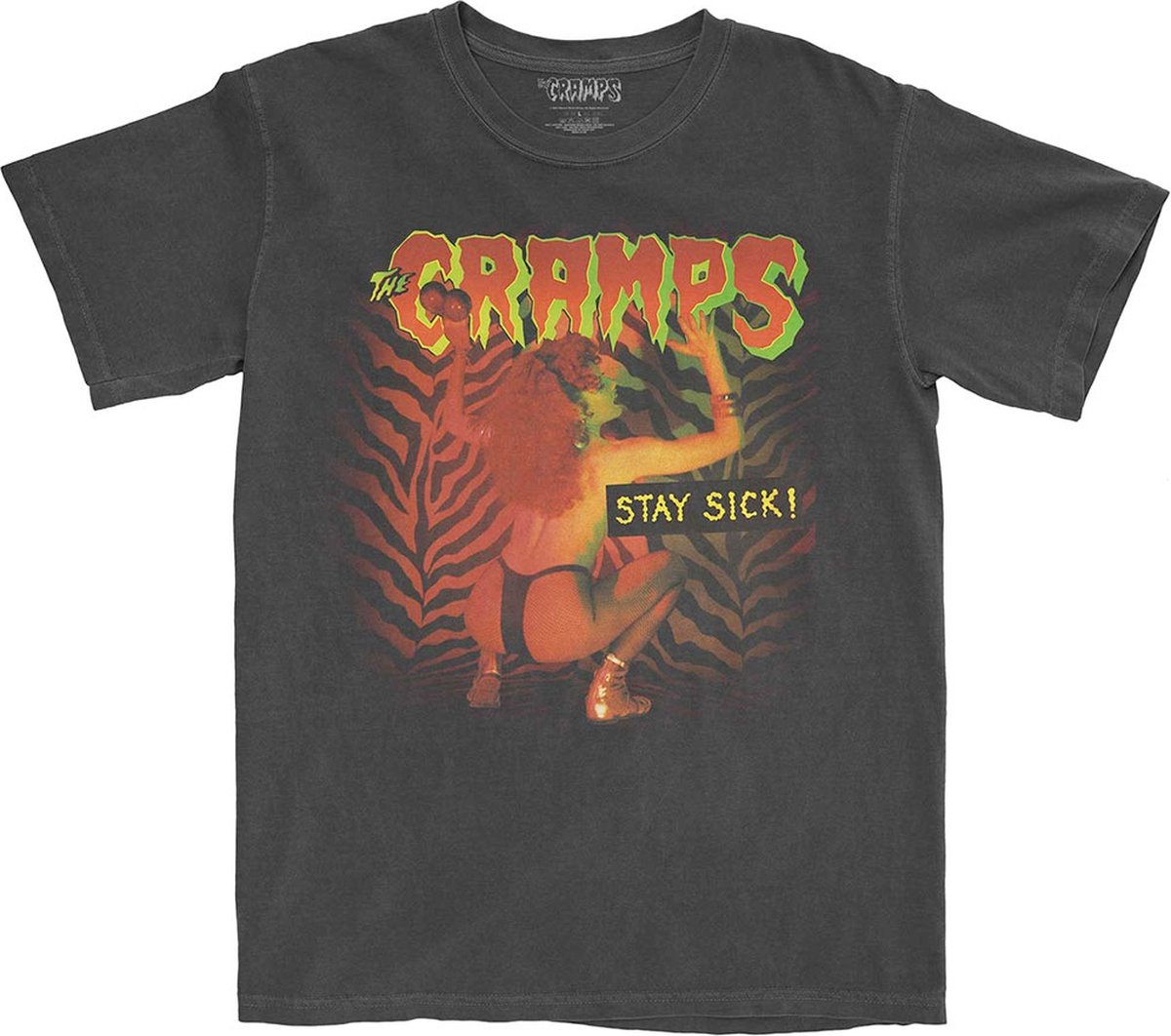 The Cramps - Stay Sick Heren Tshirt - M - Zwart | bol.