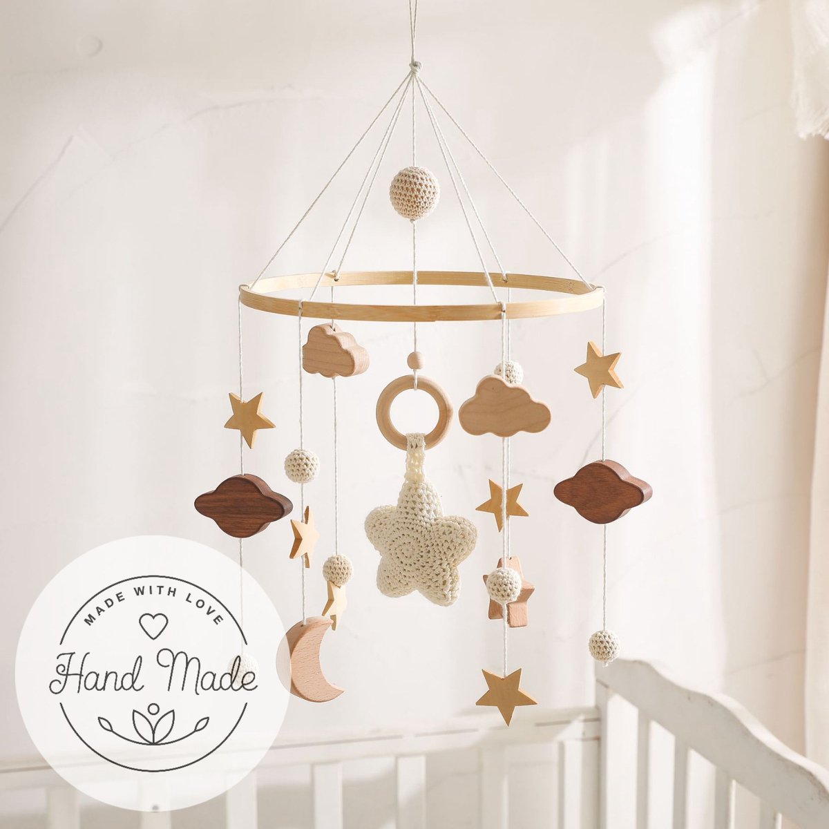 Femur Baby Mobiel – Babybox – Babykamer –Wieg – Ledikant - Muziek ...