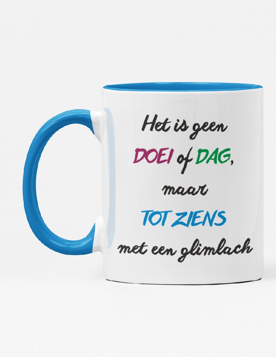 Mok (1 piece) - afscheidscadeau - collega - pensioen-vut-"Het is geen ...