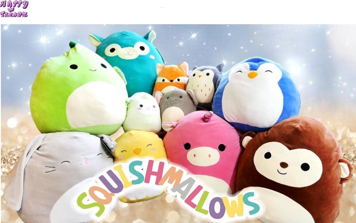 Happy Trendz® - Squishmallows - Squish mallow 23 cm groot - Pinguin ...