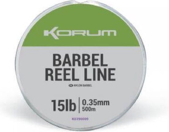 Korum Barbel Reel Line 500m - Maat : 0.35mm | bol