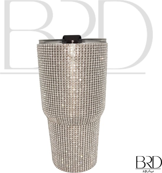 BRD RVS geïsoleerde thermos drinkbeker voor in de auto - INCLUSIEF RVS ...