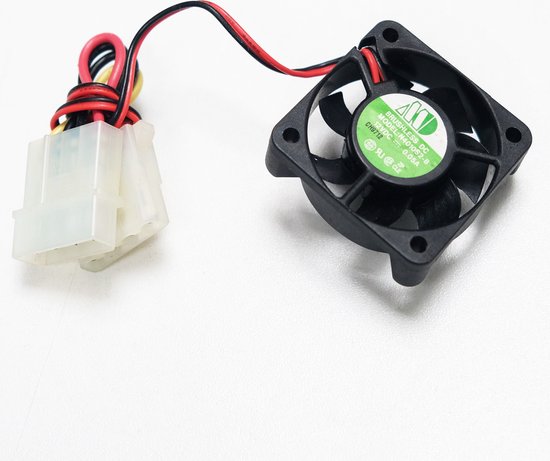Sunon 4cm DC Fan (40x40x10) mm Molex 4 pin connector / Computer Case ...