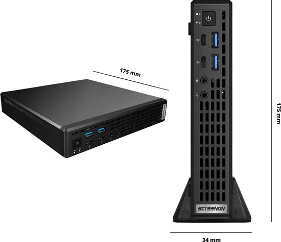 Intel Compleet PC | NANO | Intel Core i5 | 16 GB DDR4 | 1 TB SSD - NVMe ...