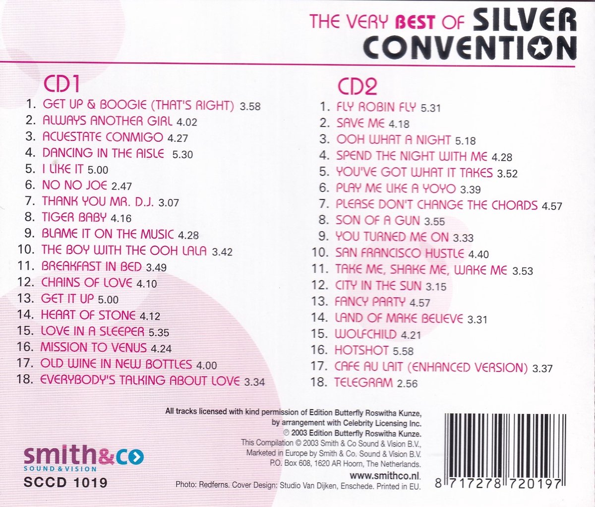 Silver Convention - The Very Best Of, Silver Convention | Muziek | bol.com