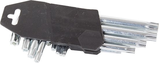 T.R. Goods - Torx Sleutelset met Gat Inclusief Opberg Systeem - 9-Delig ...