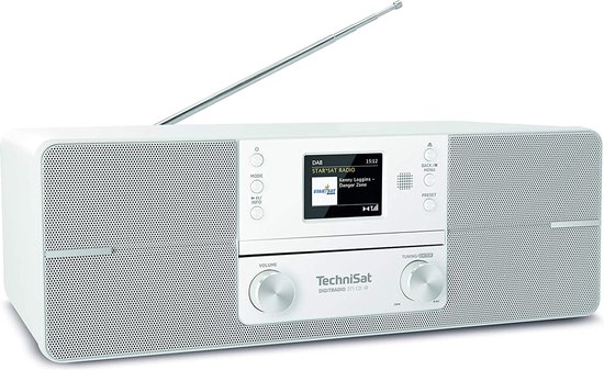 TechniSat DIGITRADIO 371 CD IR Tafelradio met internetradio Internet ...