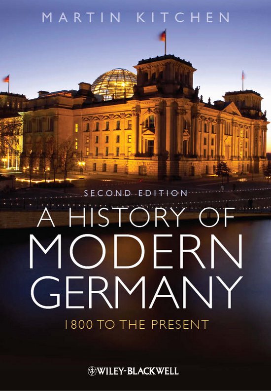 History Of Modern Germany 2nd | 9780470655818 | Martin Kitchen | Boeken ...