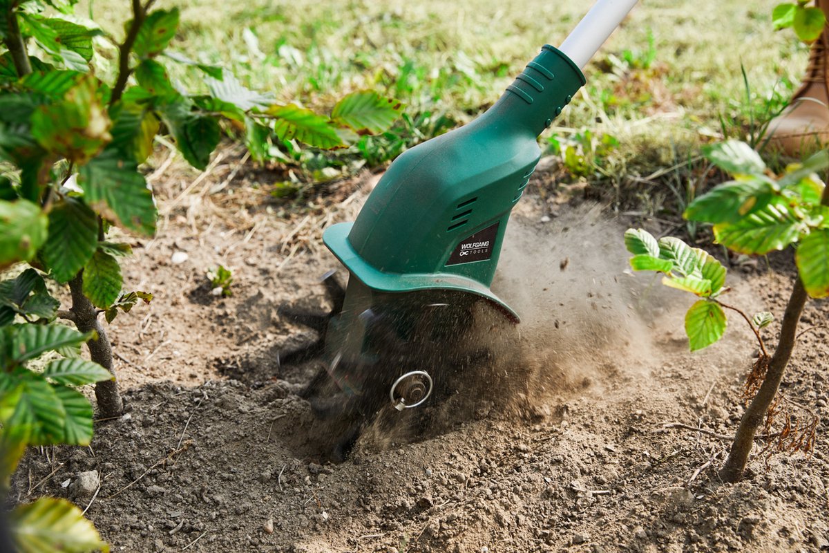 WOLFGANG 20V elektrische schoffel voor de tuin - accu ...