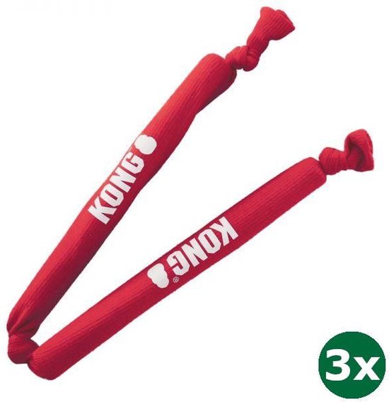 Kong signature crunch rope double 3x 89x3x2,5 cm | bol.com