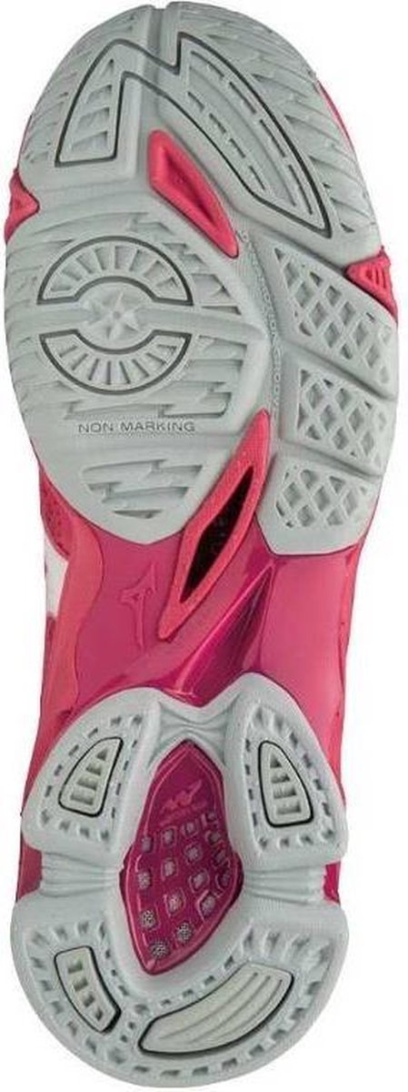 Mizuno Wave Bolt 7 Mid roze volleybalschoenen dames | bol.com