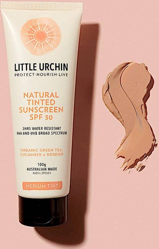 Little Urchin- Natuurlijke Getinte Zonnebrand SPF 30 | bol