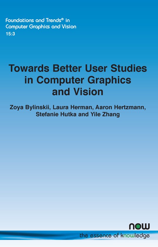 Foundations and Trends® in Computer Graphics and Vision- Towards Better ...