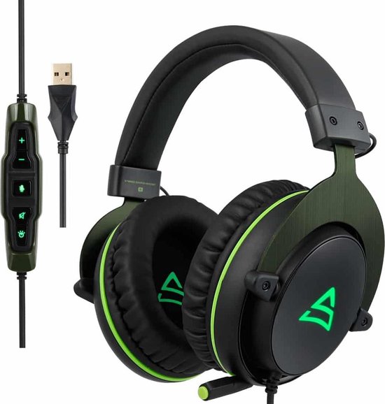 SUPSOO G817 USB Surround Stereo Gaming Headset Bedrade ...