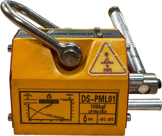 Superlift hefmagneet 100kg | bol