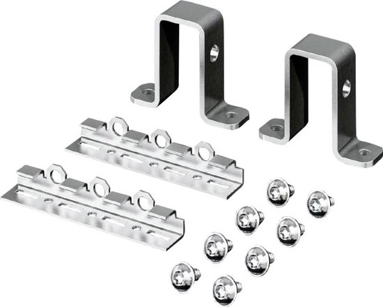 Rittal VX 8620.400, Montagebeugel, Grijs, Roestvrijstaal, Staal, 2 stuk ...