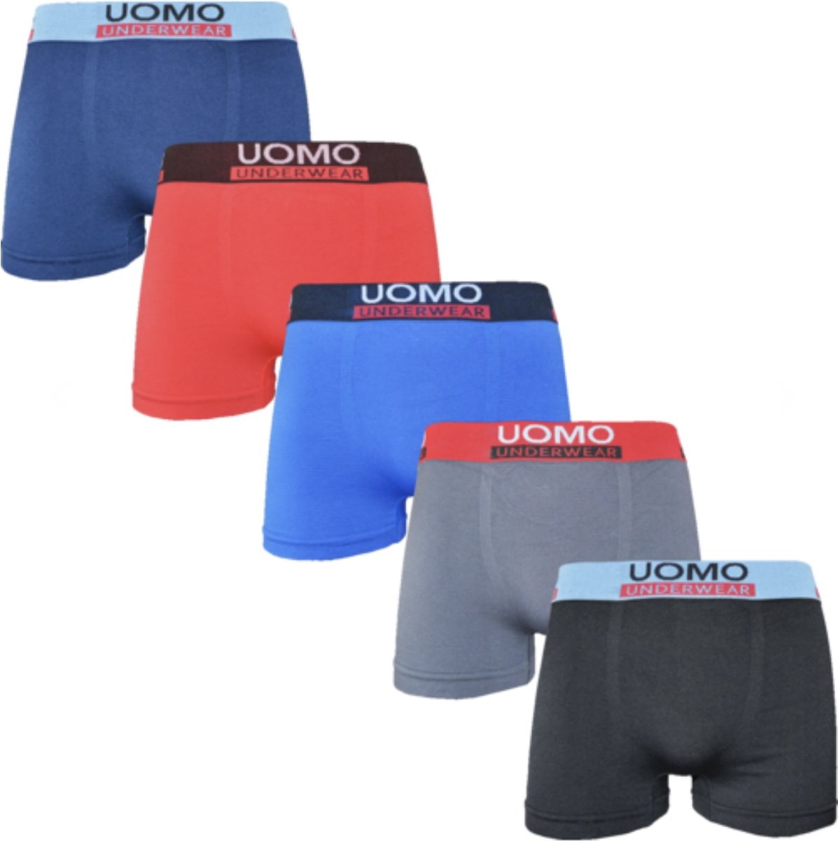 Microfiber Heren Boxershort - 10-pack - Meerder Kleuren - Maat M/L ...