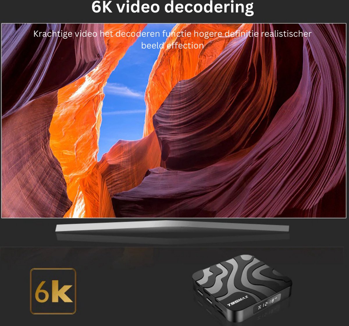 Iptv Box - Android Tv Box Met Afstandsbediening – Iptv Met 9 GB ...