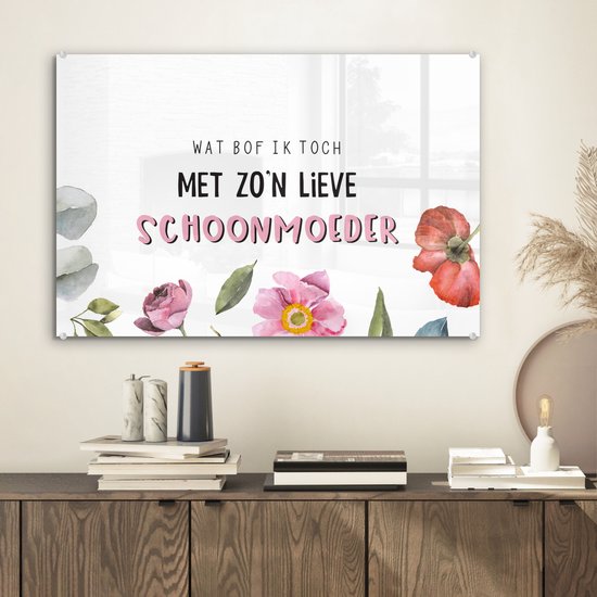 Quotes - Schoonmoeder - Wat bof ik toch met zo'n lieve schoonmoeder ...
