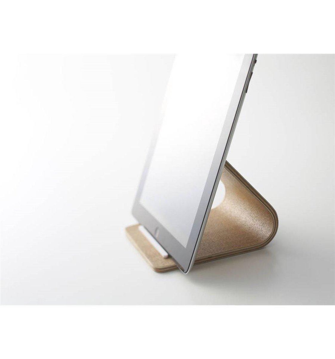Yamazaki Houder Tablet - GSM Rin natuur - hout | bol