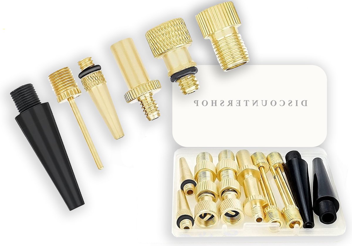 Fietsventiel verschillend - Adapter set fietsventiel 14 stuks ...