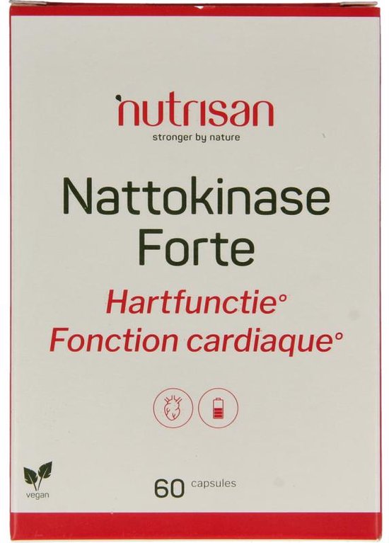 Nutrisan Nattokinase Forte Capsules 60CP | bol