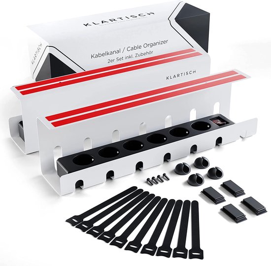 Kabelgoot – Kabelhouder – Kabel organizer | bol