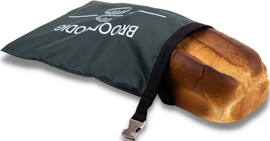 BROODNODIG® - Herbruikbare Broodzak (44x30cm) – 100% RPET – Broodzakken ...