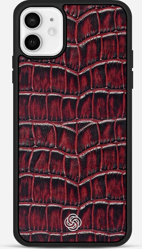 iPhone 12-Croco-Rood | bol.com