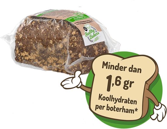 Healthy Bakers Low Carb Brood 1ST | bol