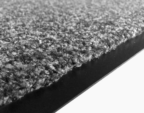 Ikado Droogloopmat op maat grijs, 120 cm 120 x 200 cm | bol