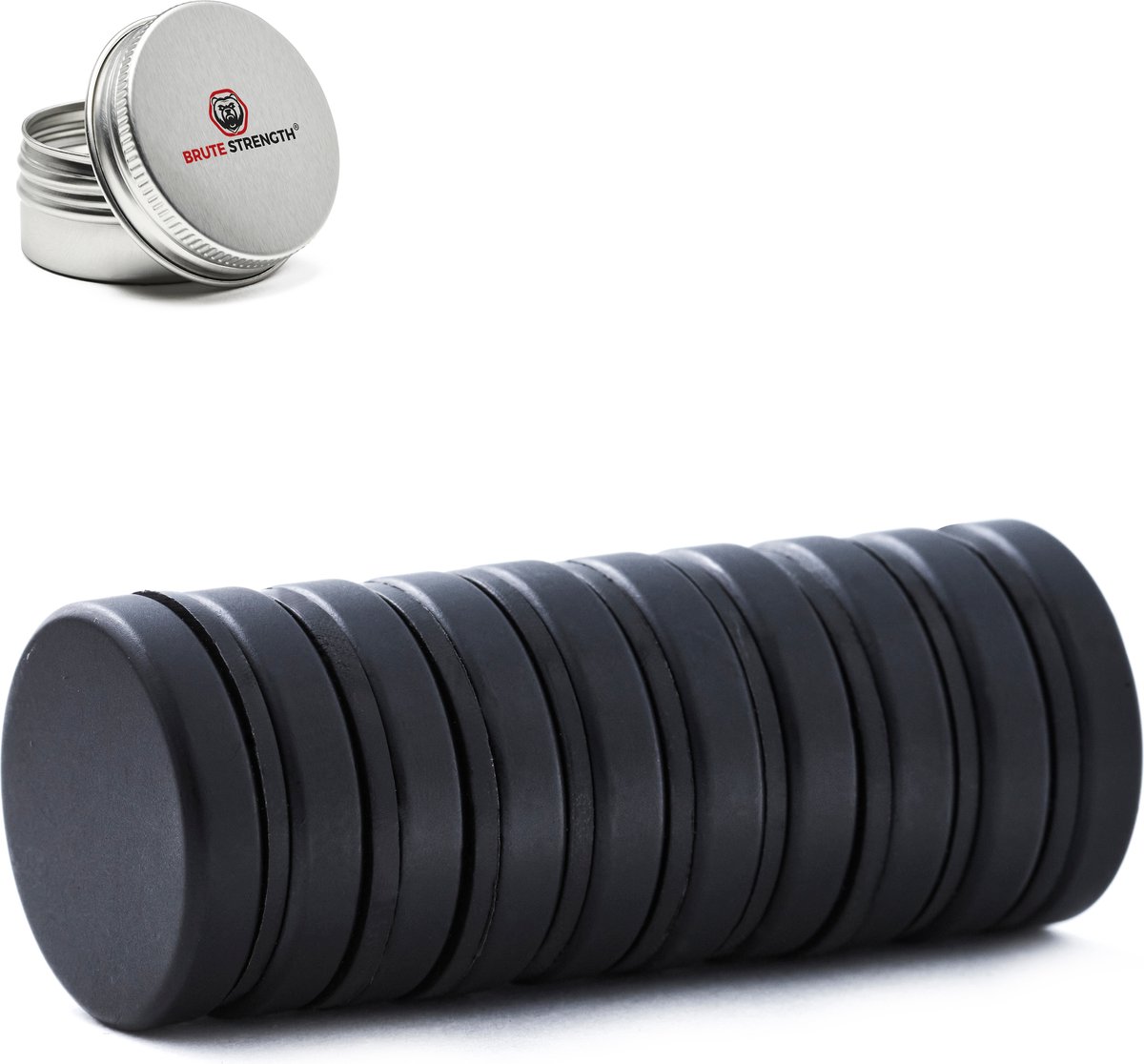 Brute Strength - Super sterke magneten - Rond - 25 x 5 mm - 10 Stuks ...