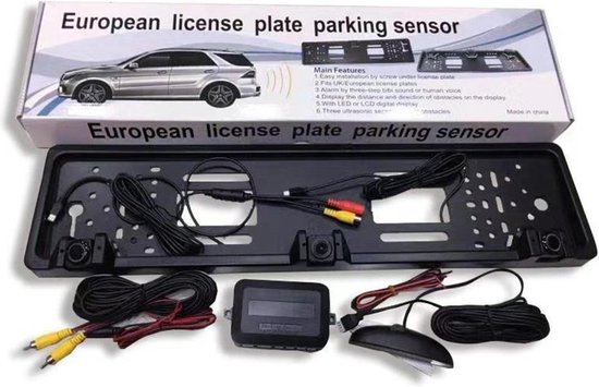 VCTparts Kenteken / Nummerplaat Achteruitkijk Camera Parkeer sensoren ...