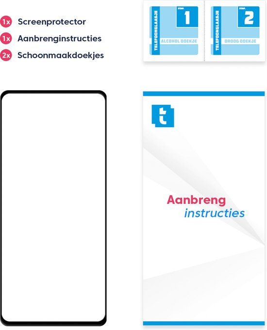 Telefoonglaasje Screenprotectors - Geschikt voor Samsung Galaxy A71 - Volledig Dekkend... | bol