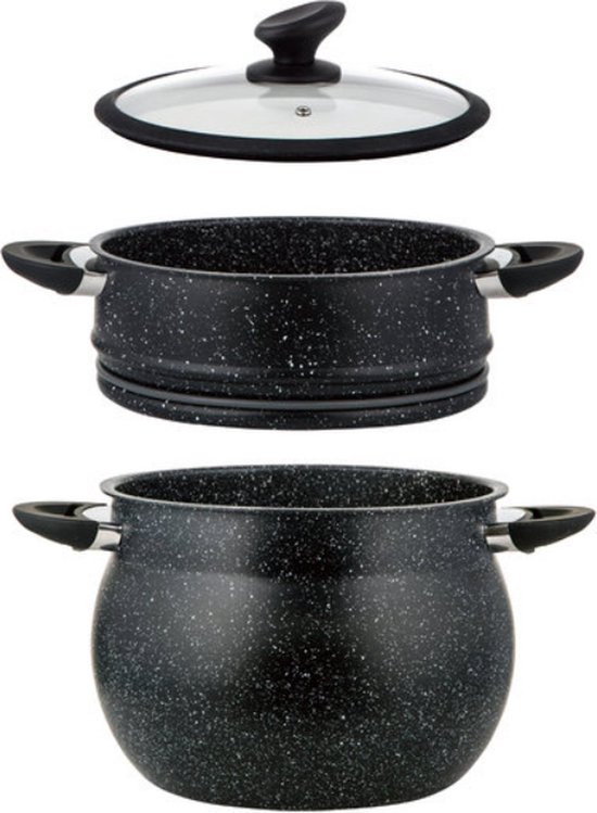 IBBO Shop - Couscous Pan - Stoompan - 11 Liter - Ø26cm - Rijst en ...