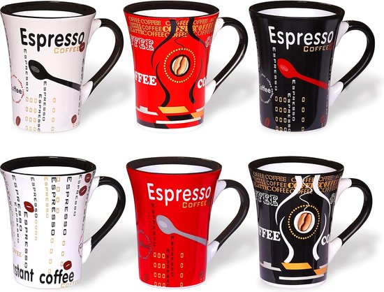 Koffiemok set/mok – Moderne keramische matte mok – Grote koffiemok | bol