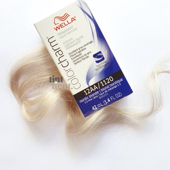Wella Color Charm Permanent Liquid Haircolour - 12AA Nordic Blonde ...
