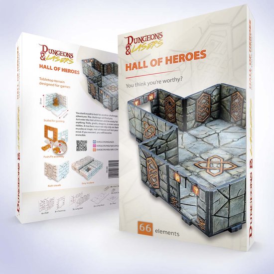 Dungeons and Lasers - HALL OF HEROES - RPG Terrein - Roleplaying Games ...