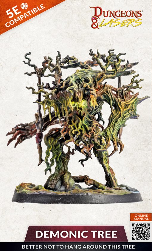 Dungeons and Lasers - Demonic Tree - RPG Terrein - Roleplaying Games ...
