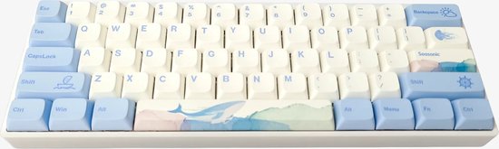 Haiyun Blue Keycaps | Cherry | PBT | Dyesub | 129 Keys | bol