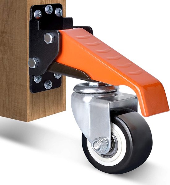 Zwenkwielen voor zware lasten, transportwielen, looprol voor werkbank ...