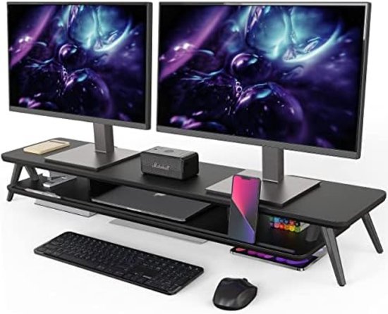 Beeldscherm Verhoger - Monitor Verhoger - Tv Verhoger - 108x23.5x14.5 ...