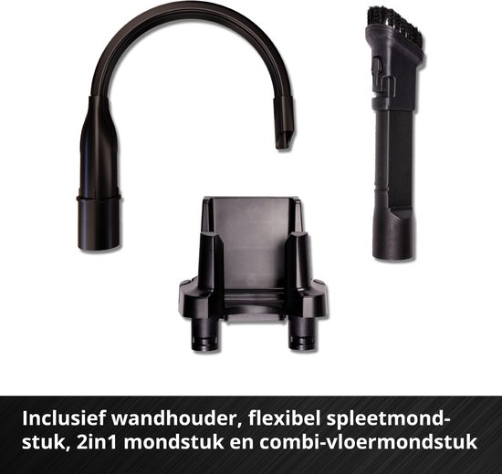 Einhell Accu Steelstofzuiger TE-SV 18 Li Solo - Power X-Change - 0,6 L ...
