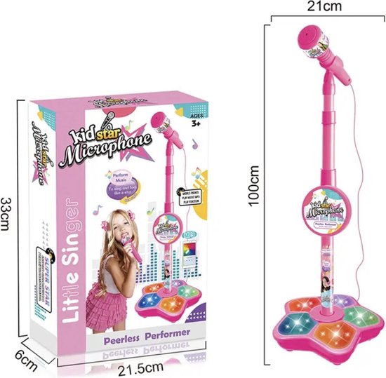 Microphone kids super star- microphone voor kinderen - musical ...