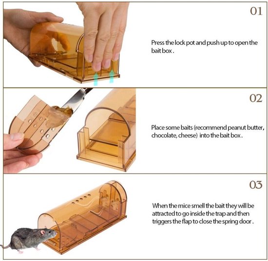 Levend Muizenval - Duurzame Muizenval Set – Humane ...